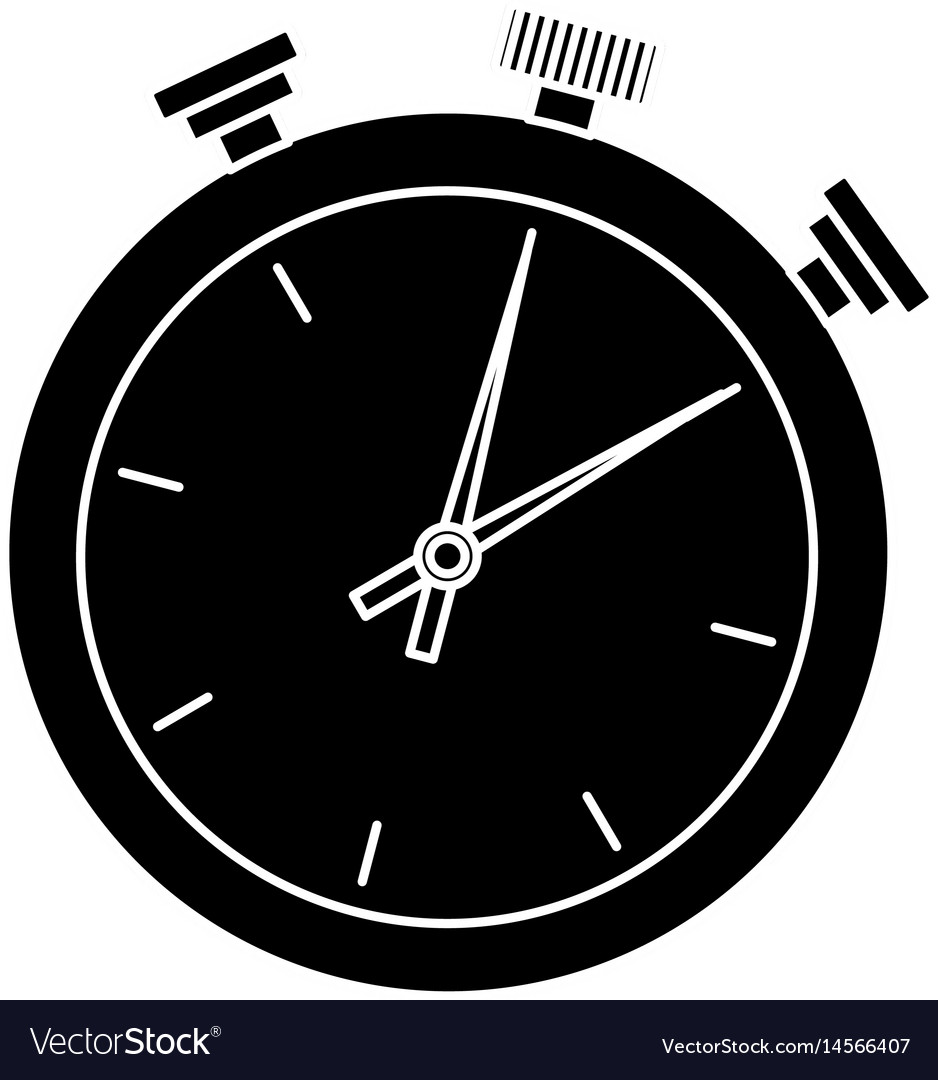 Chronometer device icon Royalty Free Vector Image