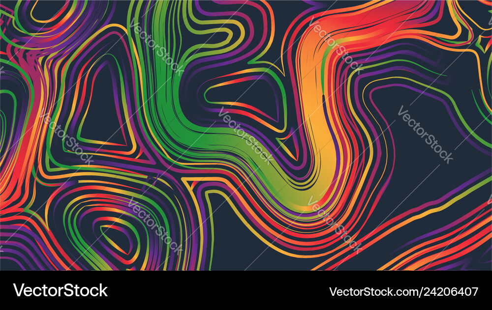 Colorful map of the world Royalty Free Vector Image