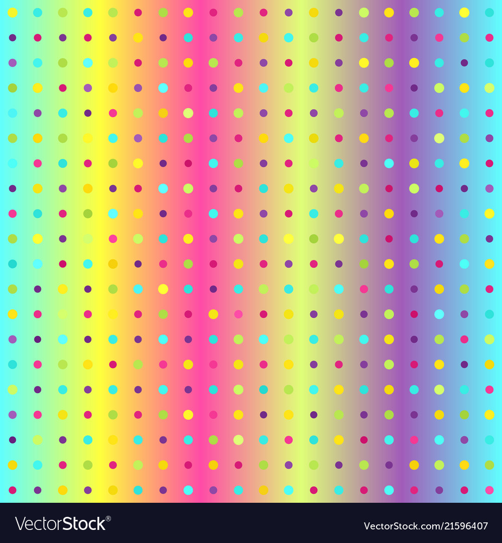 Polka dot pattern seamless Royalty Free Vector Image