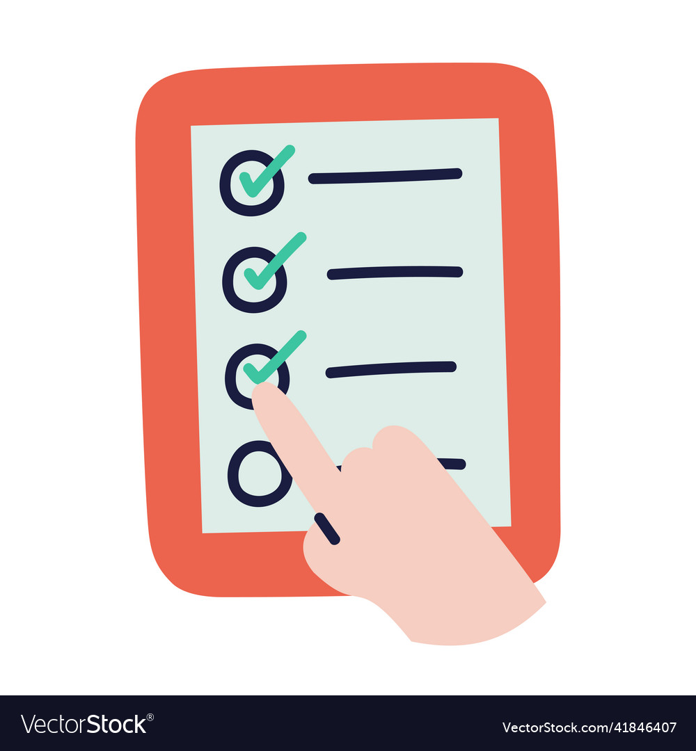 To do list hand drawn doodle icon Royalty Free Vector Image