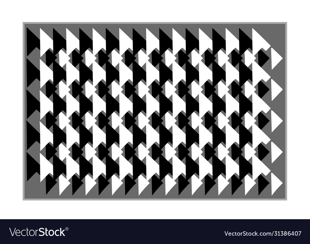 Triangular shapes pattern Royalty Free Vector Image