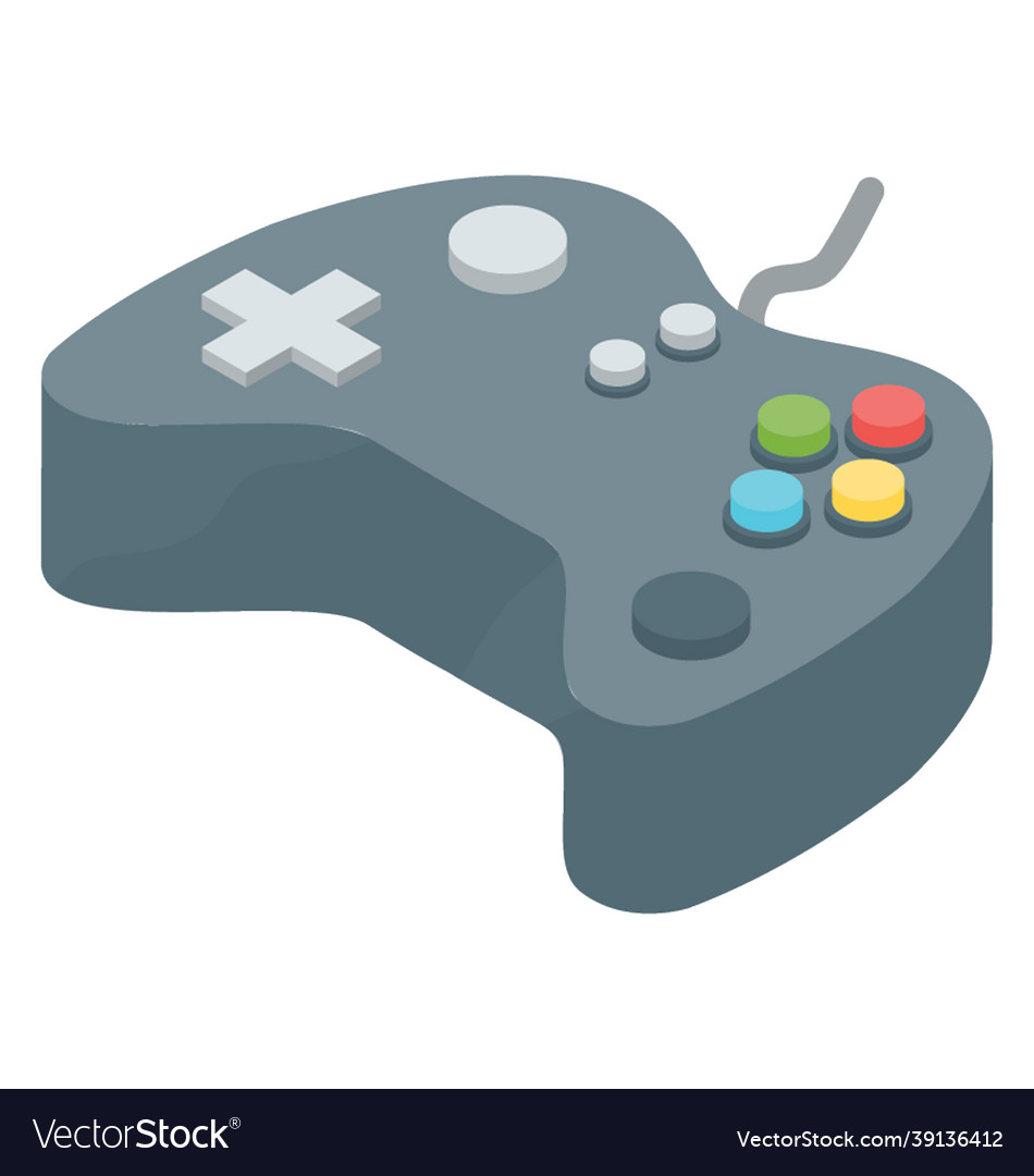 Game console Royalty Free Vector Image - VectorStock