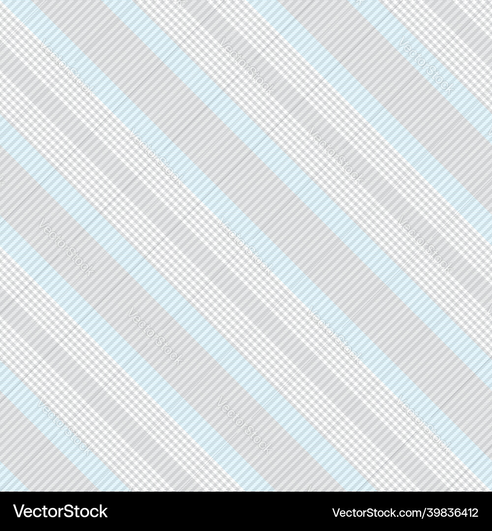 Sky blue diagonal plaid tartan textured seamless Vector Image