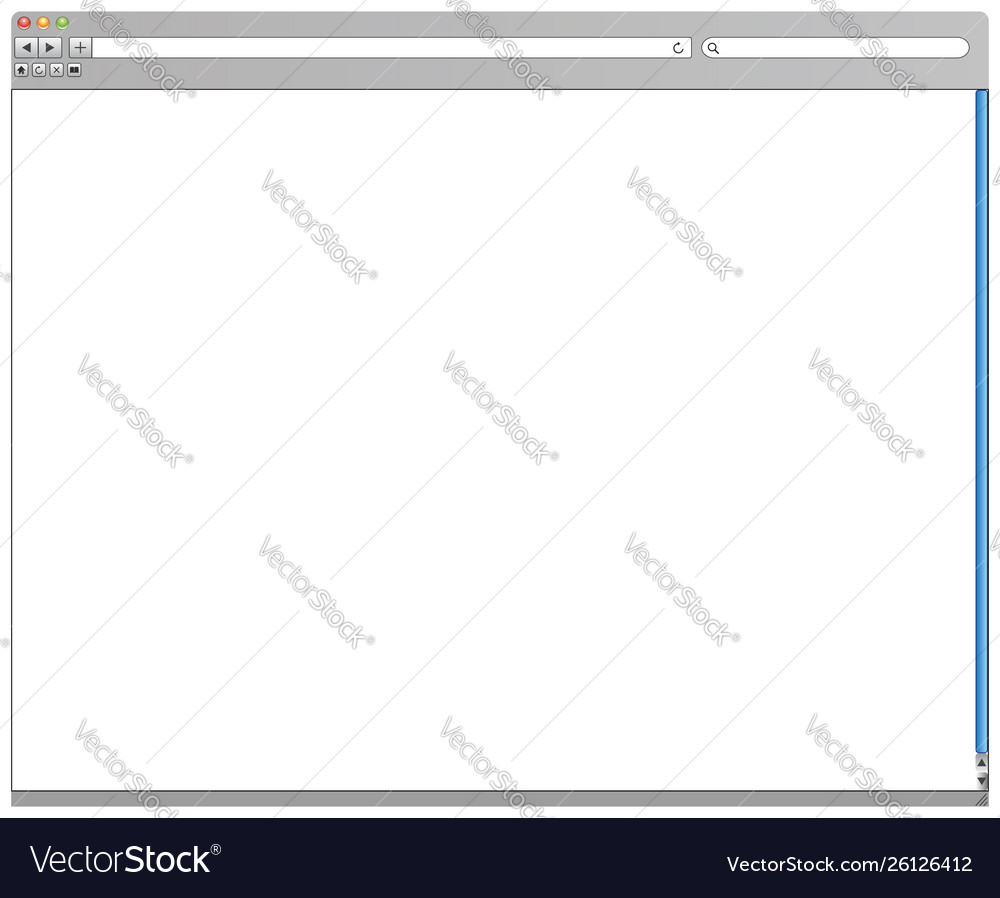 Web browser Royalty Free Vector Image - VectorStock