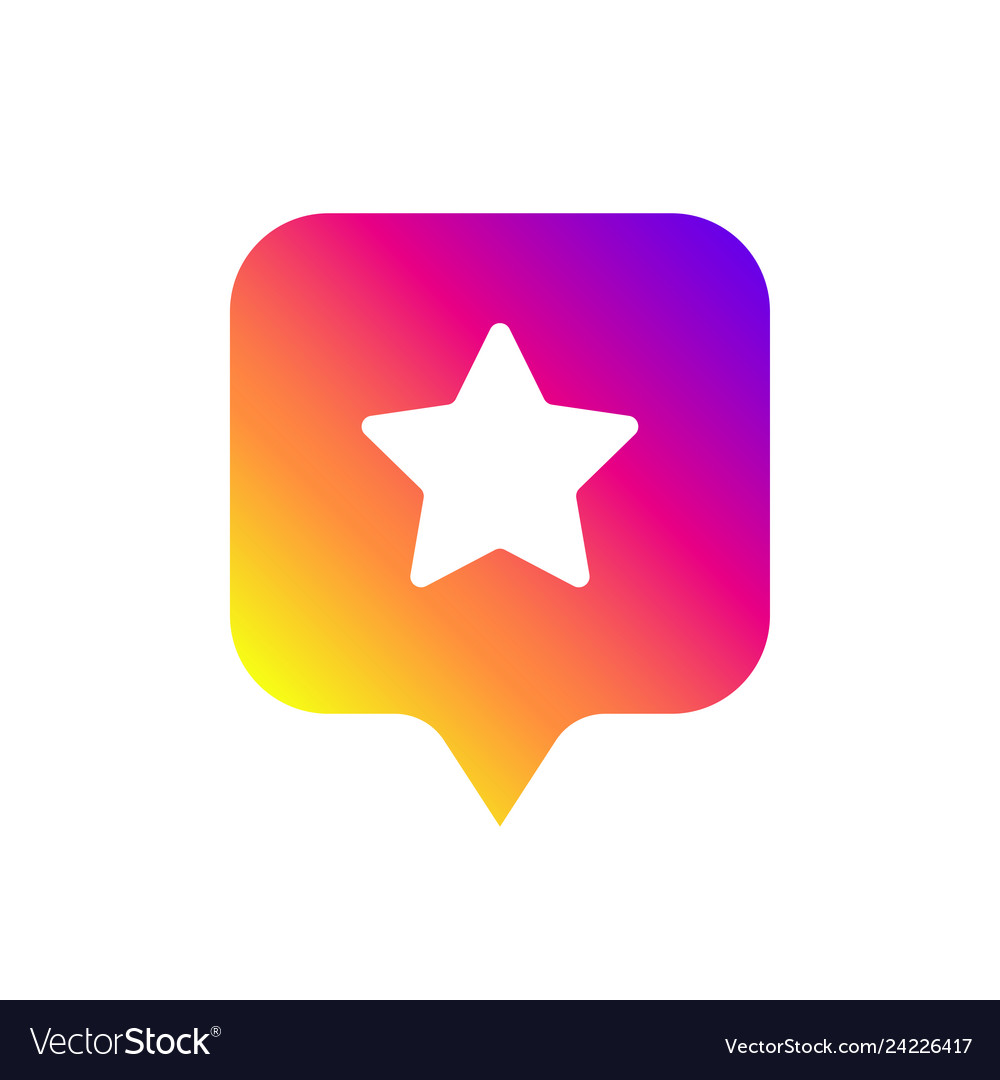Counter notification icon followers social media Vector Image