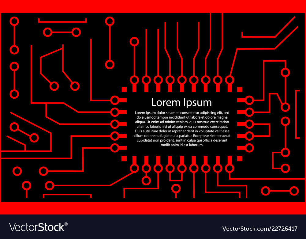 Microchip background Royalty Free Vector Image