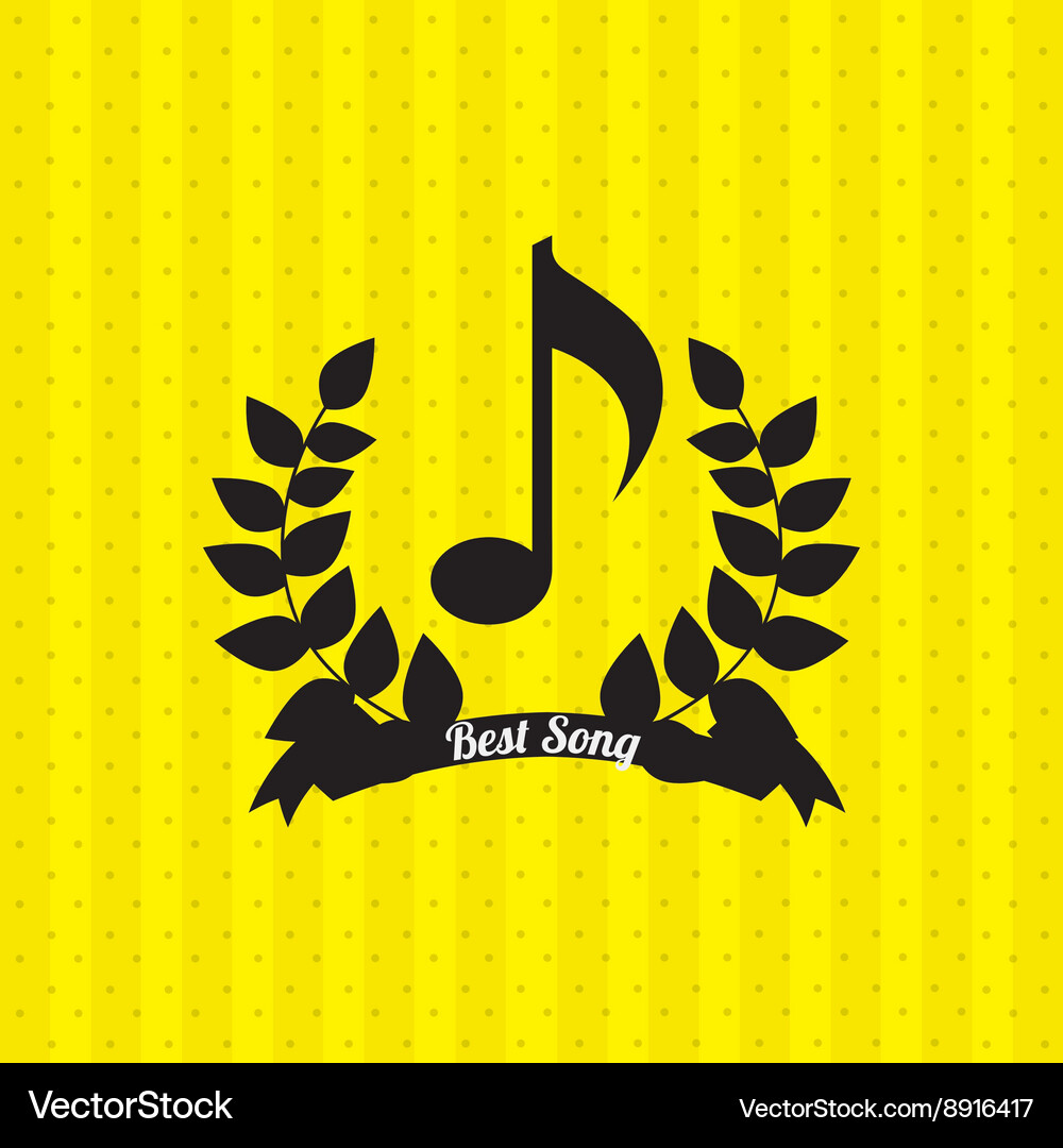 Music awards design Royalty Free Vector Image - VectorStock