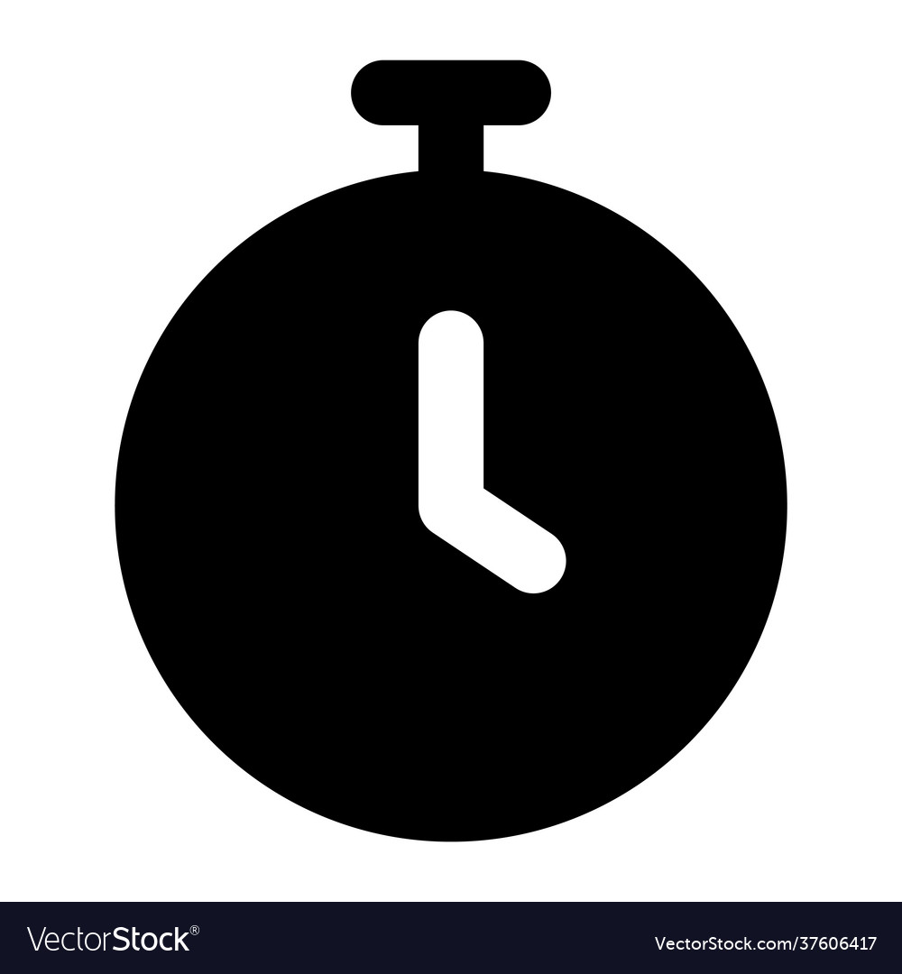 Stopwatch Royalty Free Vector Image - VectorStock