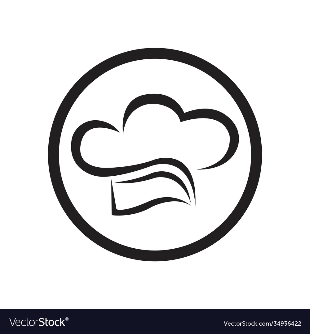 Chef hat Royalty Free Vector Image - VectorStock