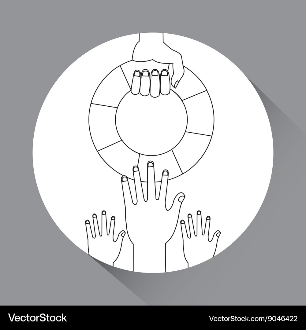 Graphic design of insurance editable Royalty Free Vector