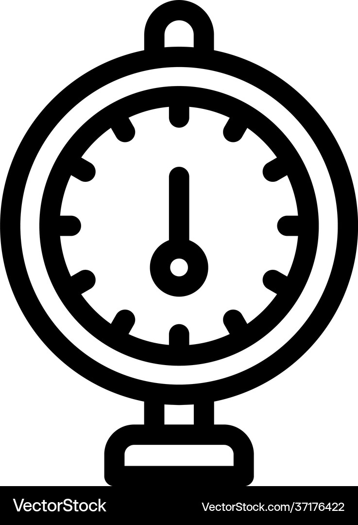 Pressure gauge Royalty Free Vector Image - VectorStock