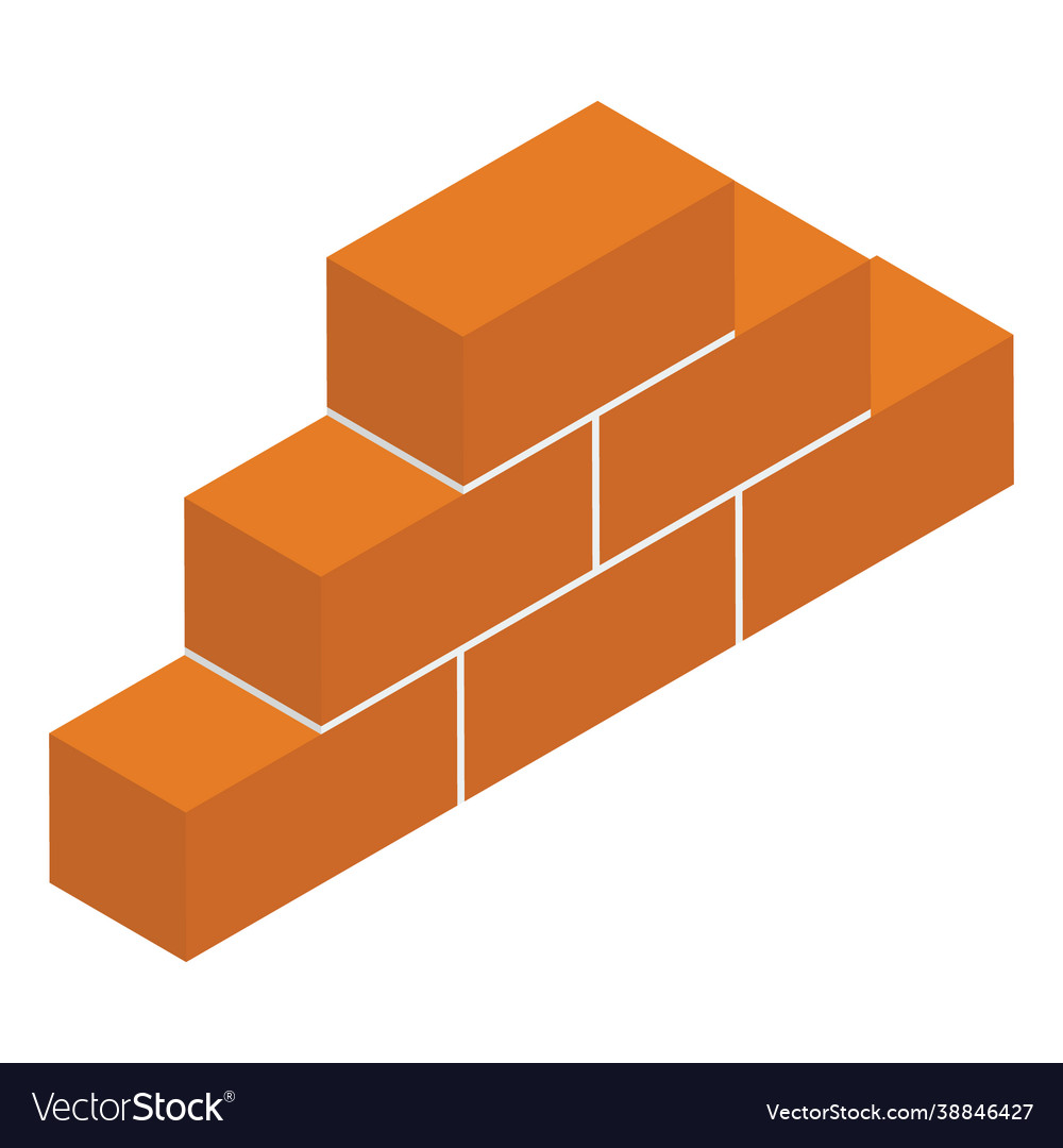 Construction bricks Royalty Free Vector Image - VectorStock