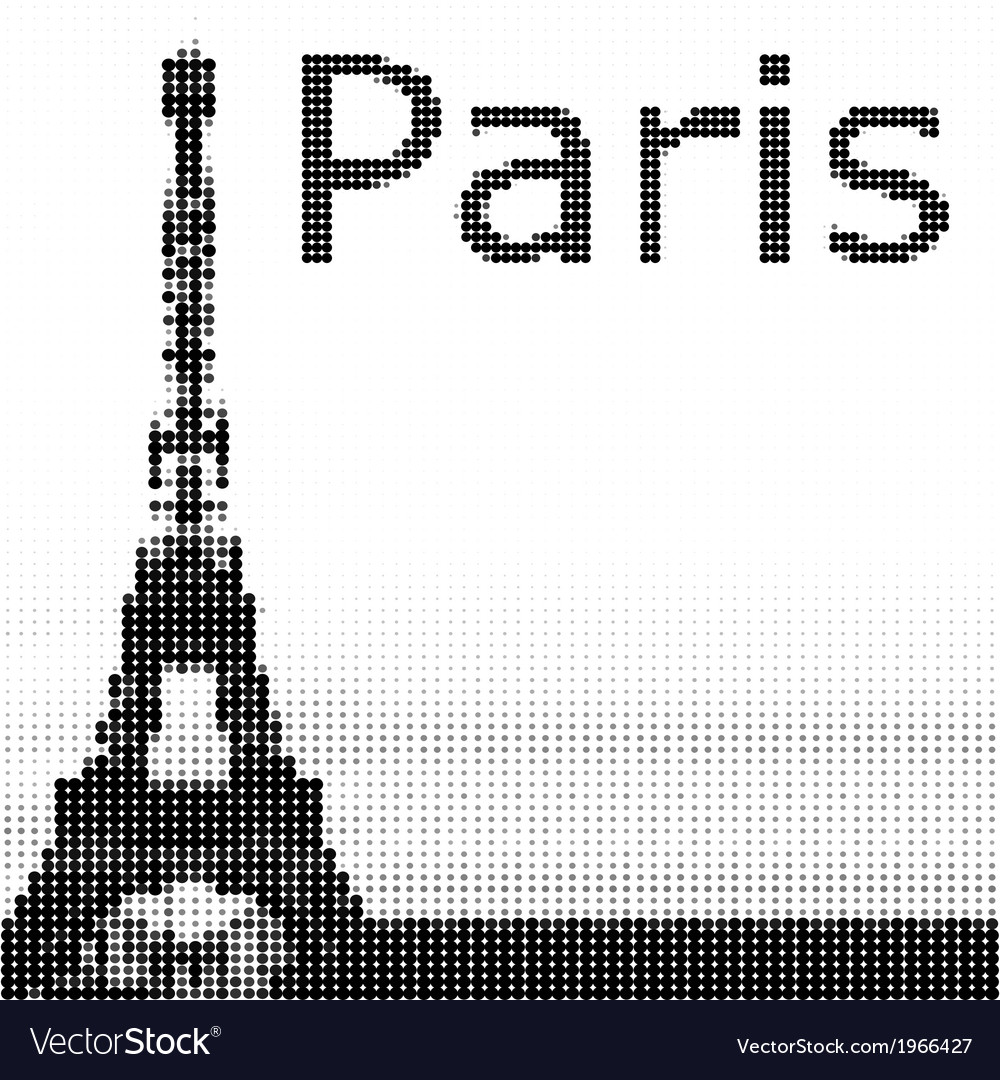 Eiffel tower Royalty Free Vector Image - VectorStock