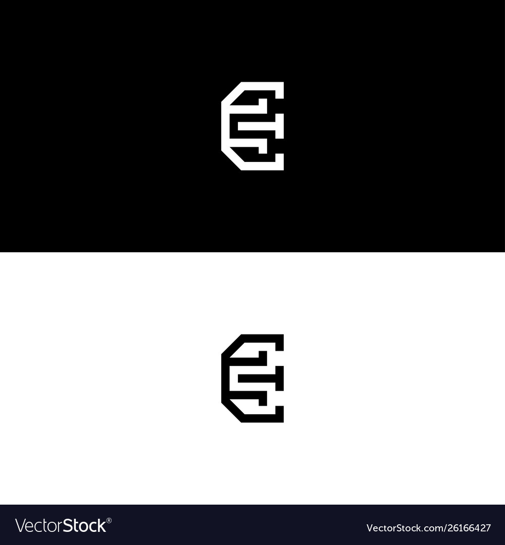 Initials logo template Royalty Free Vector Image