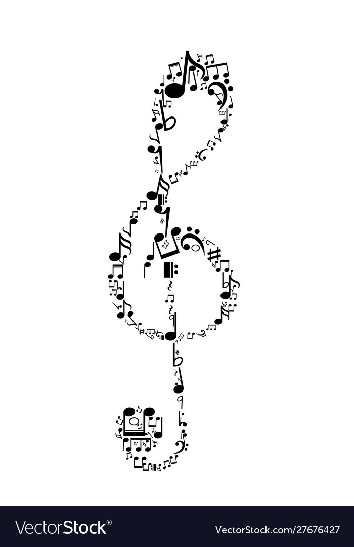 Musical notes Royalty Free Vector Image - VectorStock