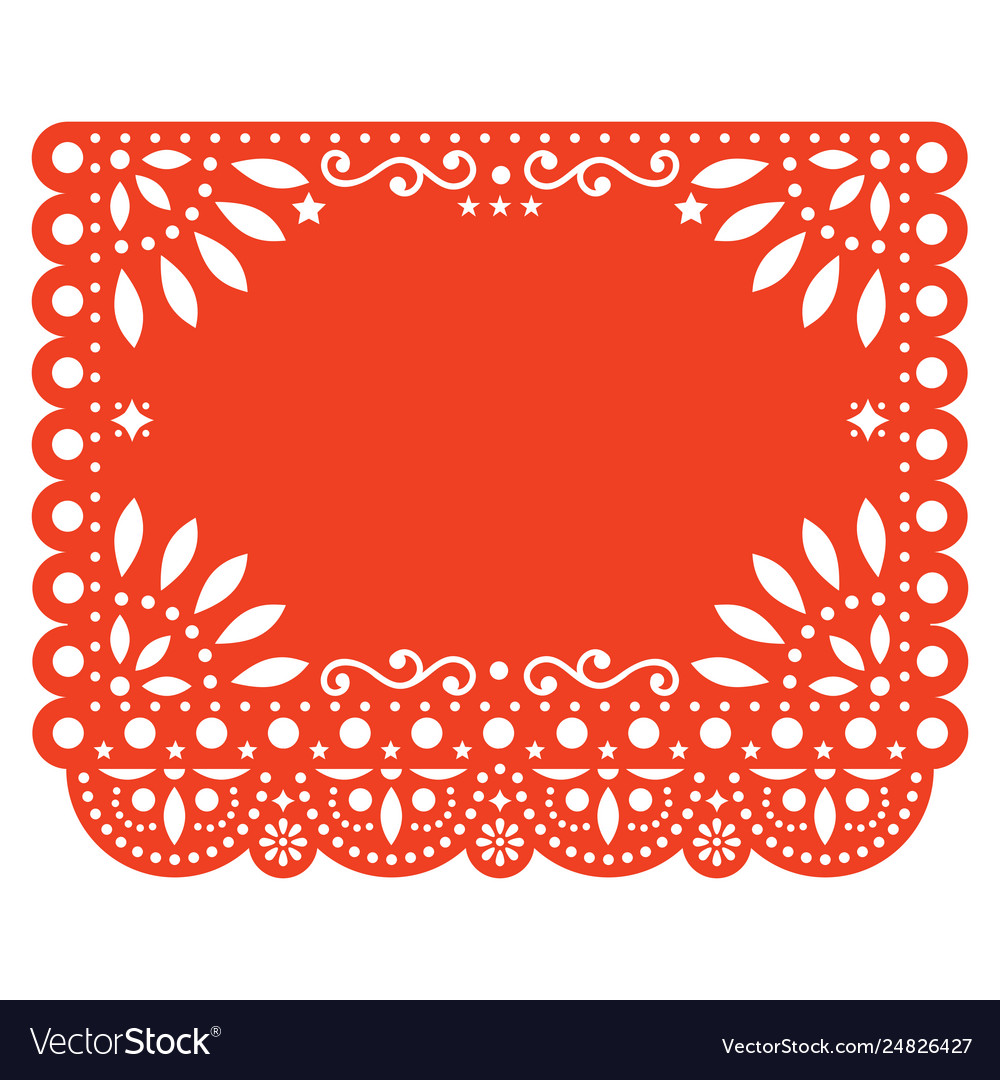 Free Printable Papel Picado Template Printable World Holiday