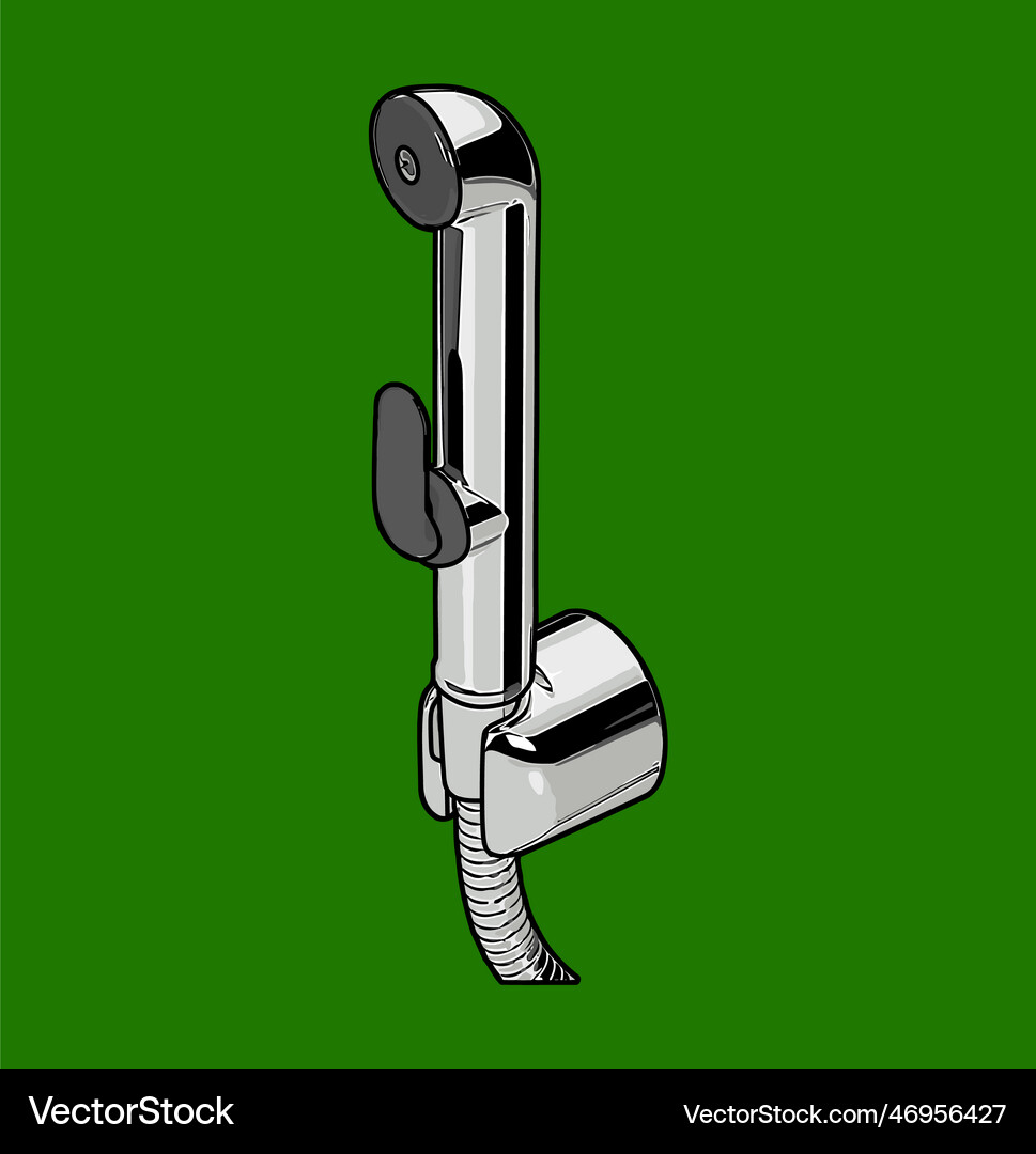 Water faucet template for graphic design Vector Image