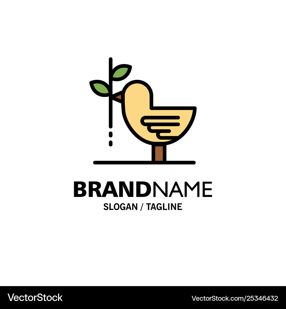 Agreement dove friendship harmony pacifism Vector Image