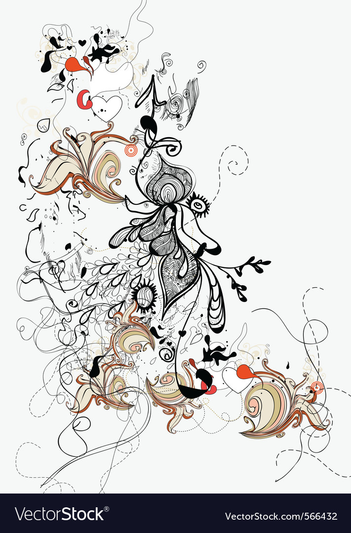 Floral Royalty Free Vector Image - VectorStock