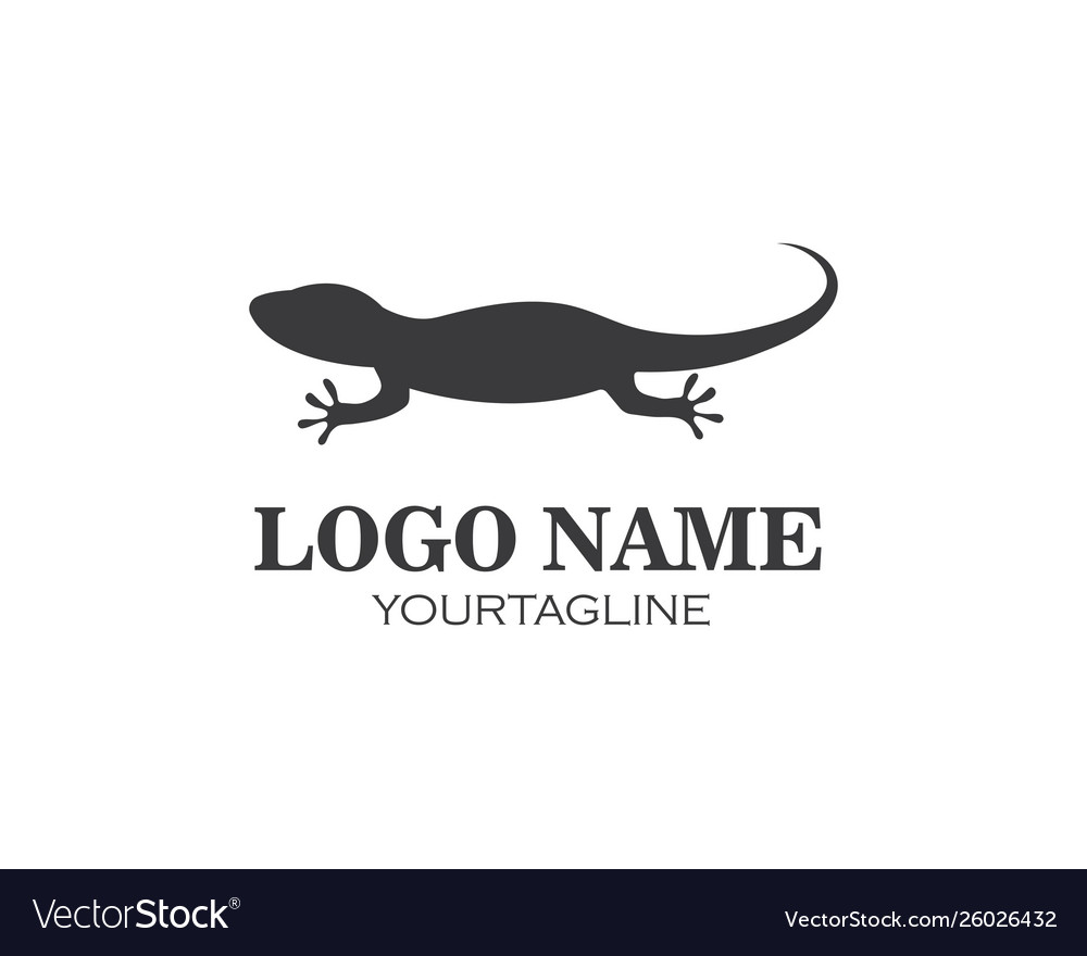 Lizard logo Royalty Free Vector Image - VectorStock
