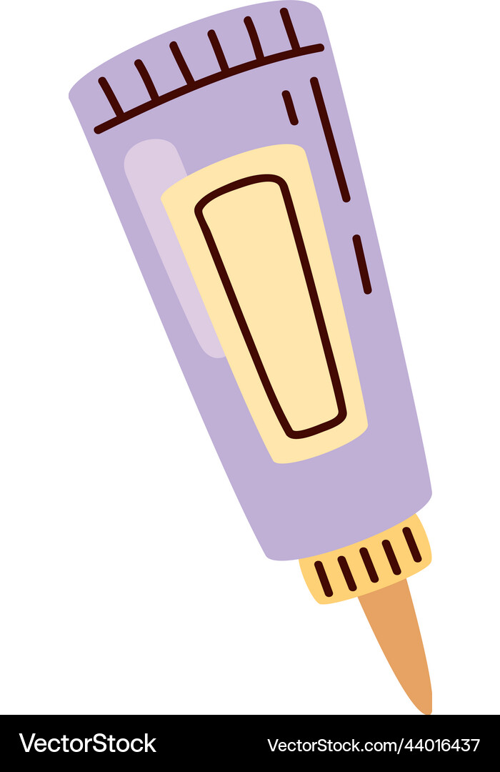 Cream cosmetic tube Royalty Free Vector Image - VectorStock
