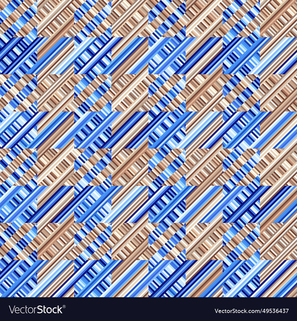 Houndstooth plaid pattern seamless background Vector Image