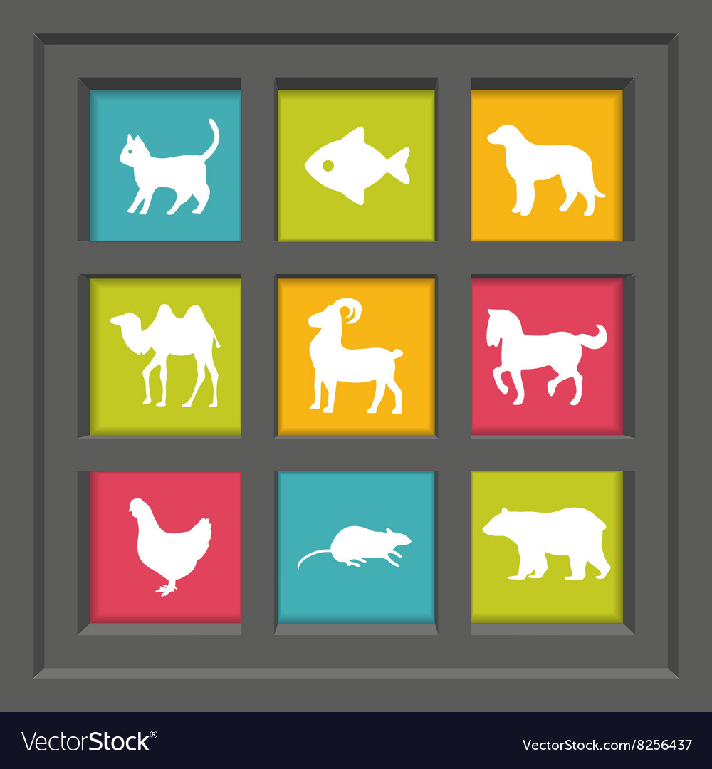 Icon set Royalty Free Vector Image - VectorStock