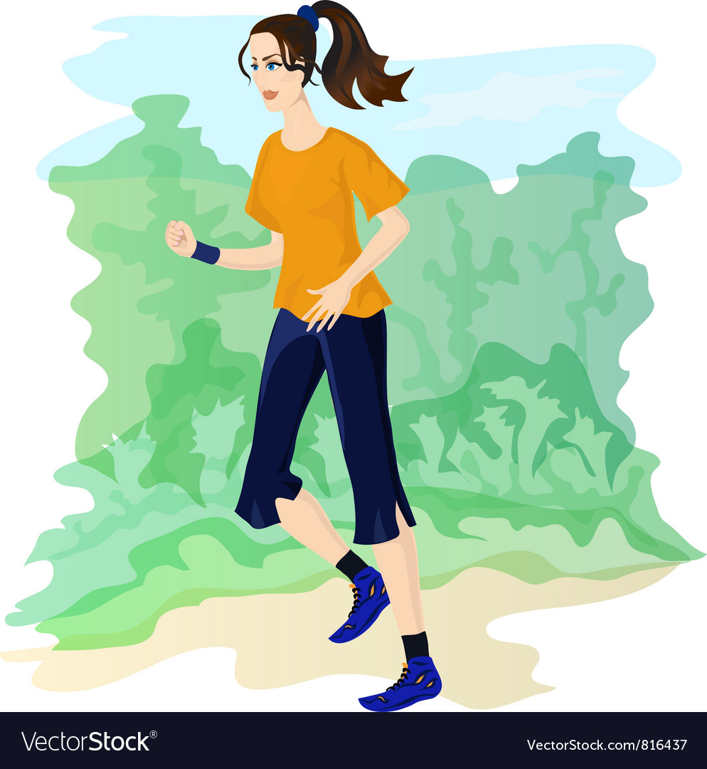 Run Royalty Free Vector Image - VectorStock