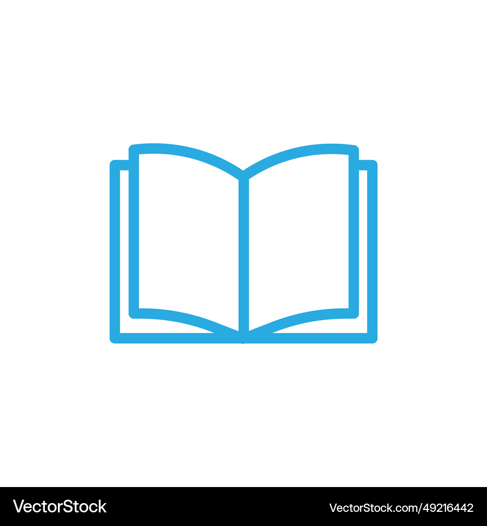 Eps10 of a book icon Royalty Free Vector Image