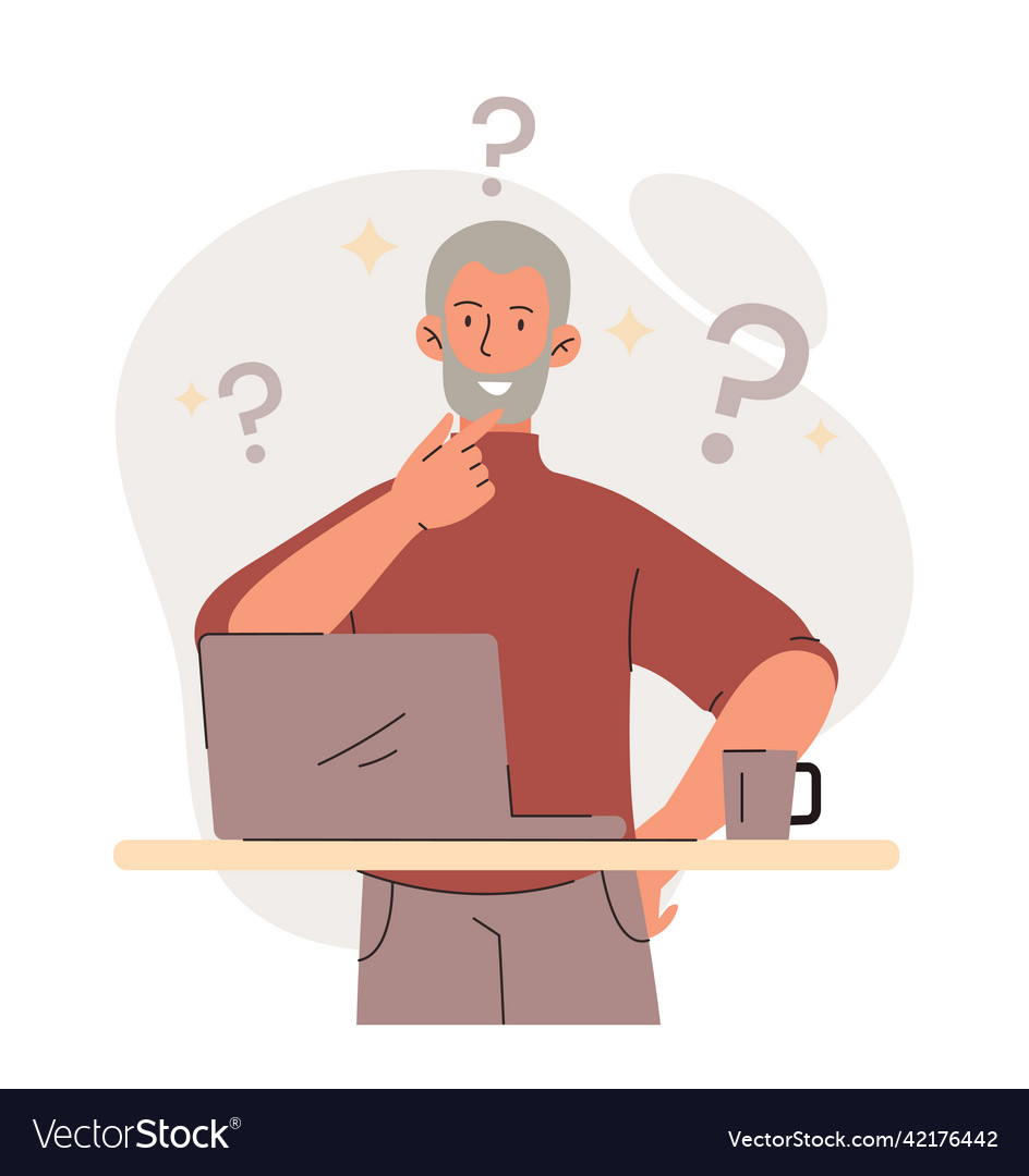 Older generation problems using technology concept