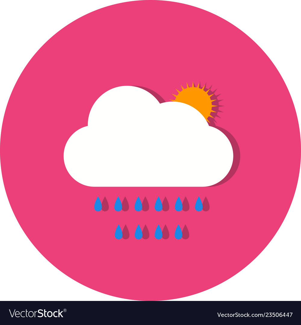 Summer rain icon Royalty Free Vector Image - VectorStock Summer rain icon Royalty Free Vector Image - VectorStock