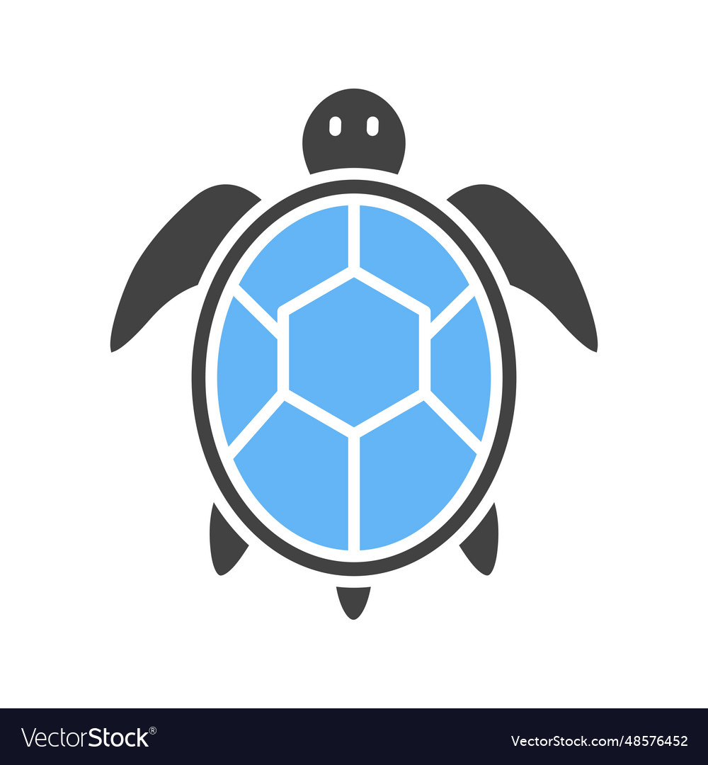 Sea turtle icon image Royalty Free Vector Image