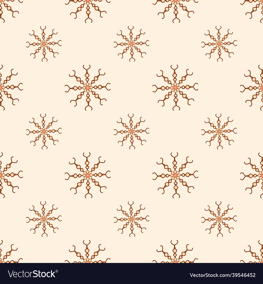 Seamless repeat pattern for packaging gift Vector Image