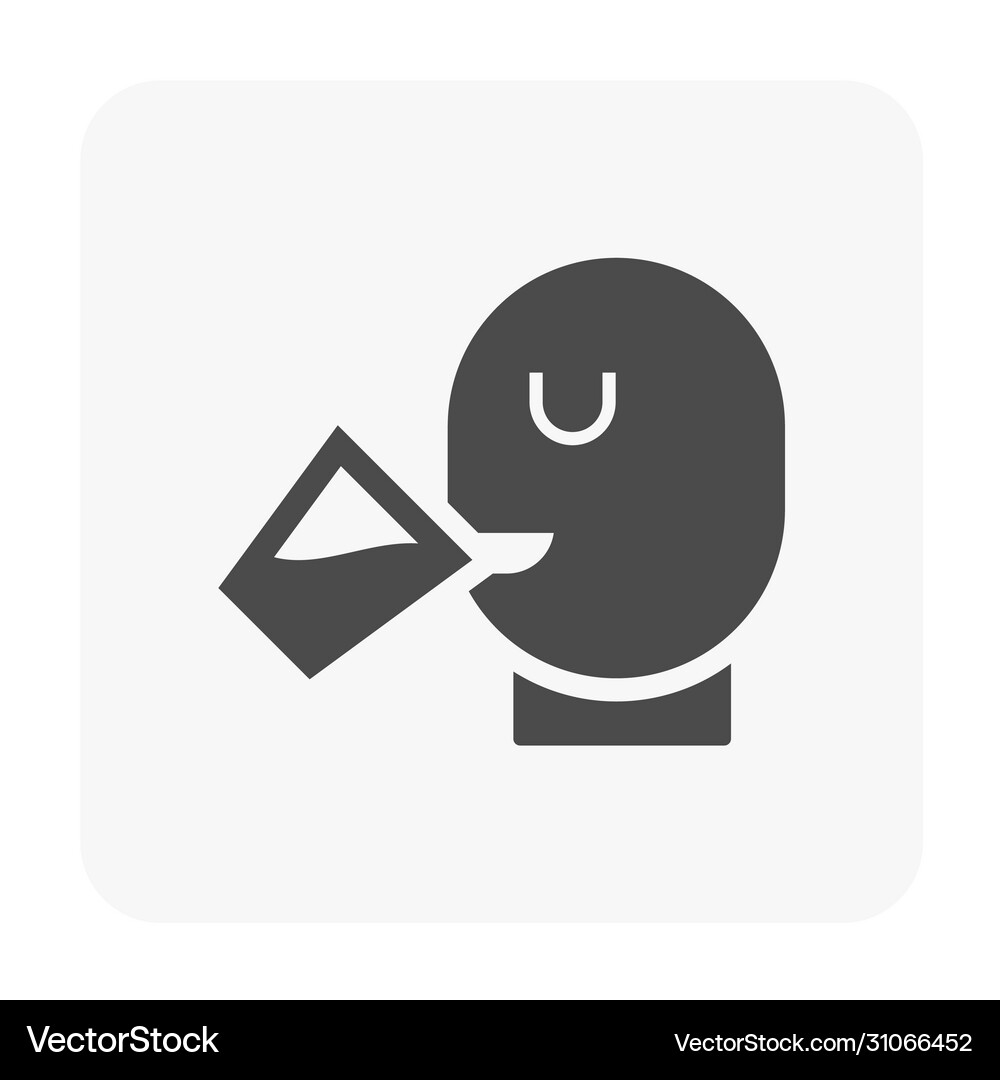 Water truck icon black Royalty Free Vector Image