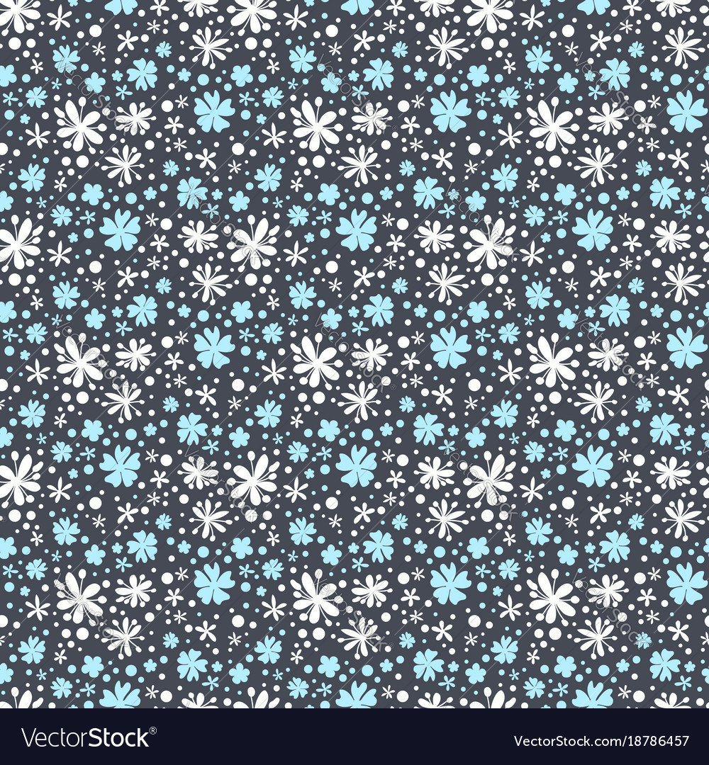 Abstract winter pattern Royalty Free Vector Image
