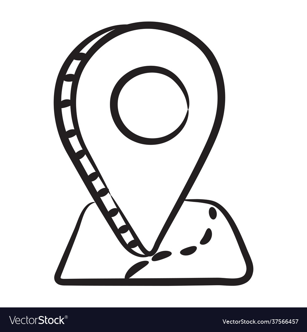 Map location Royalty Free Vector Image - VectorStock