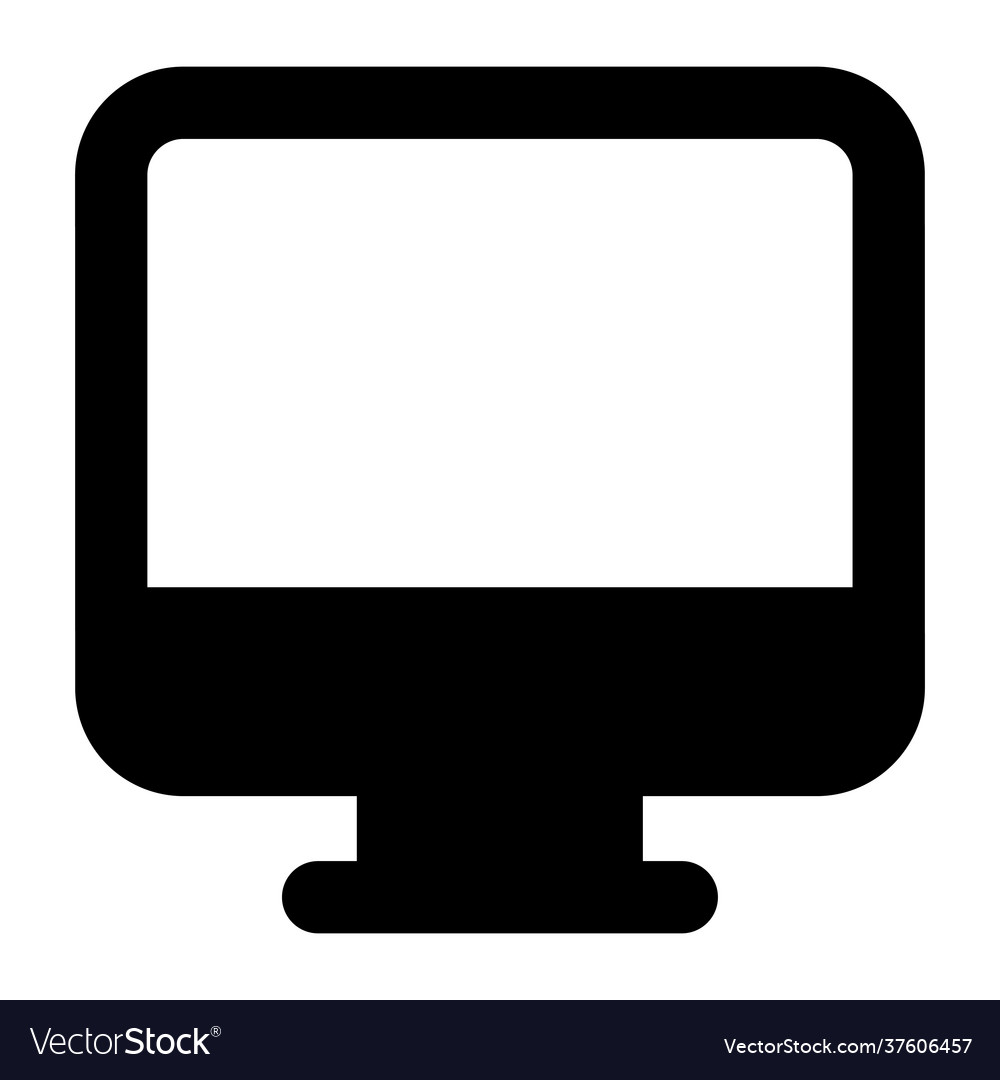 Monitor Royalty Free Vector Image - VectorStock
