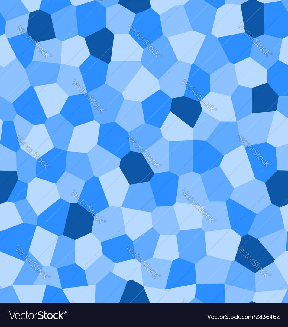Abstract blue seamless pattern Royalty Free Vector Image