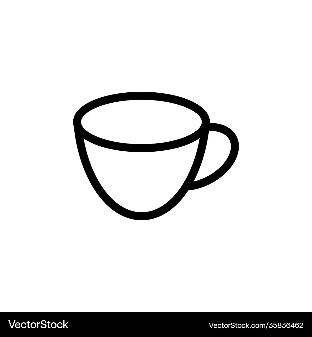 Coffee icon sign symbol isolated Royalty Free Vector Image