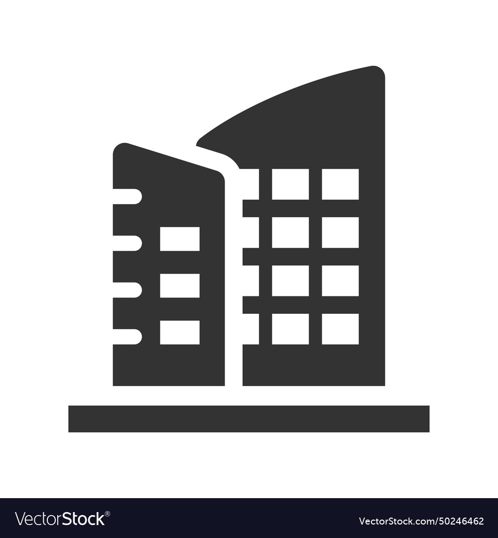 Company building icon Royalty Free Vector Image Company building icon Royalty Free Vector Image