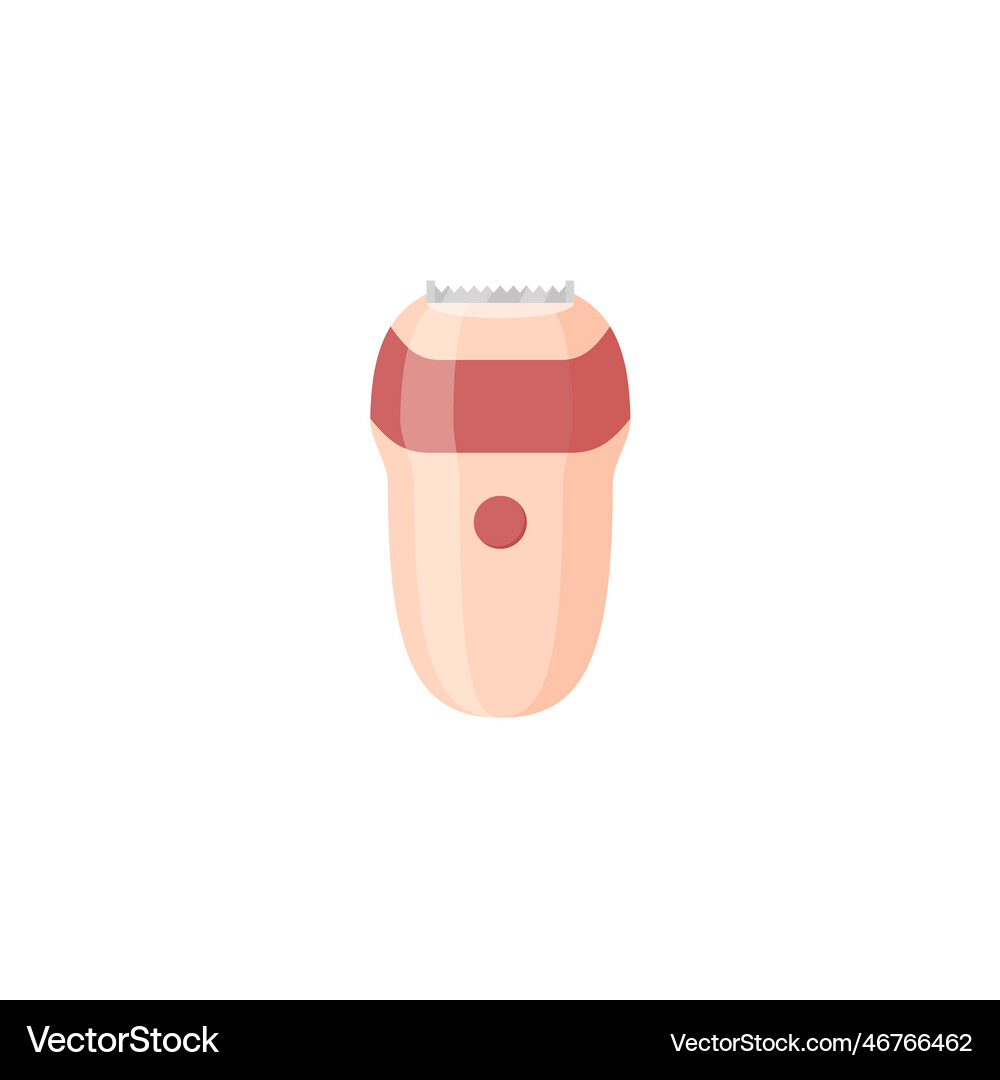 Shaving electric razor or epilator device icon Vector Image