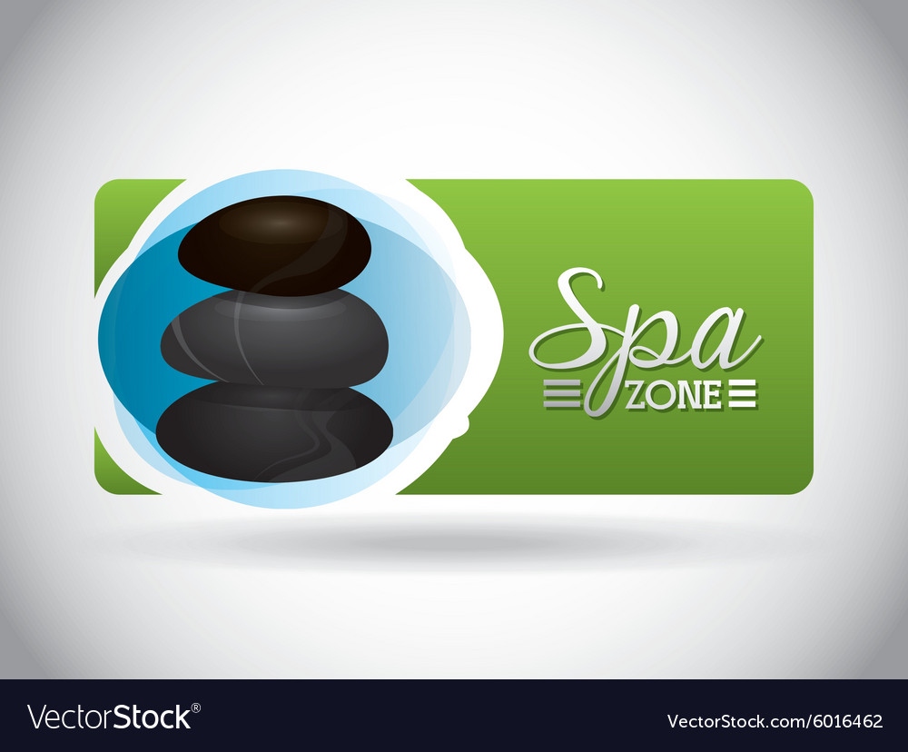Spa zone Royalty Free Vector Image - VectorStock