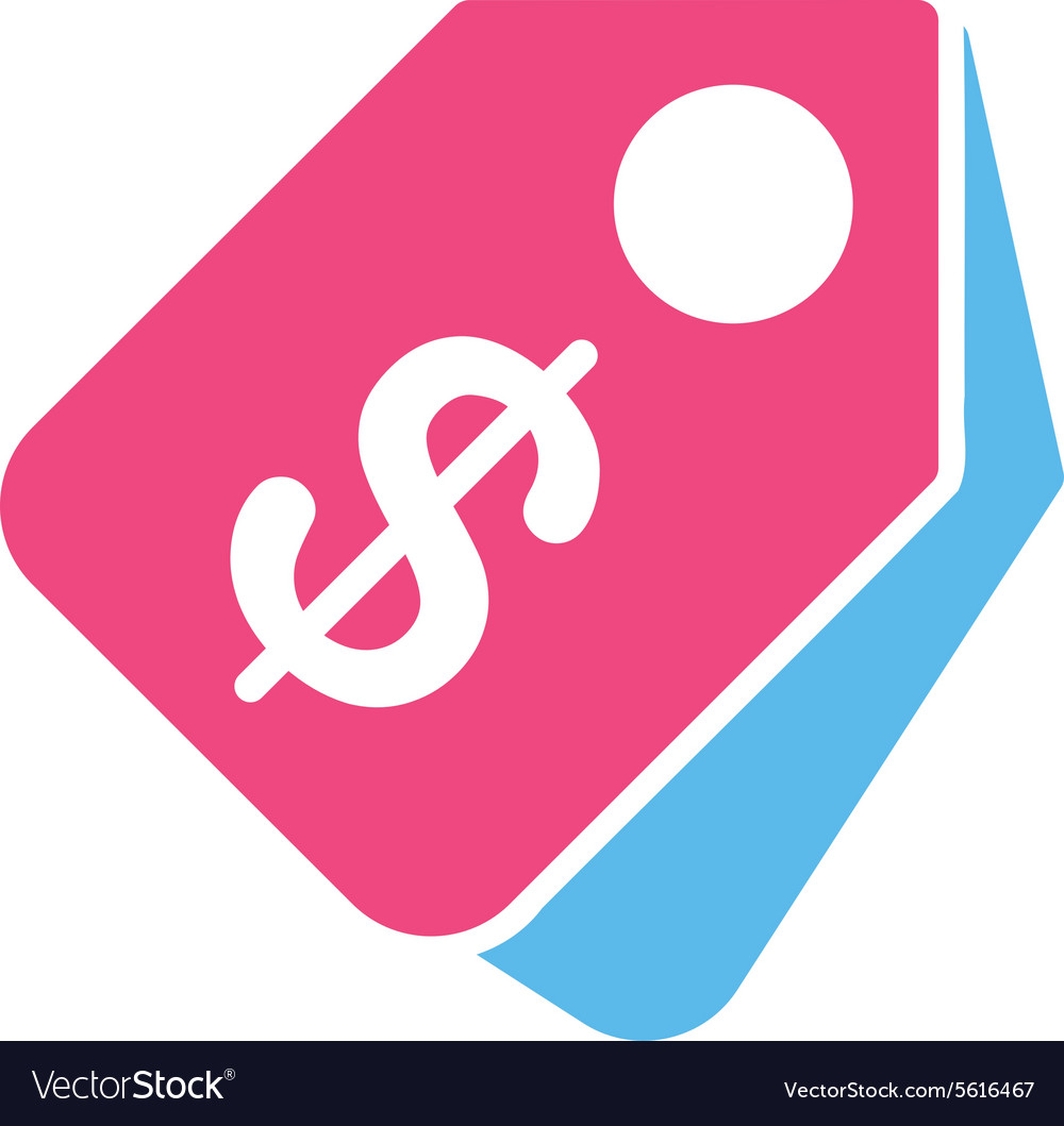 Price tags icon from commerce set Royalty Free Vector Image