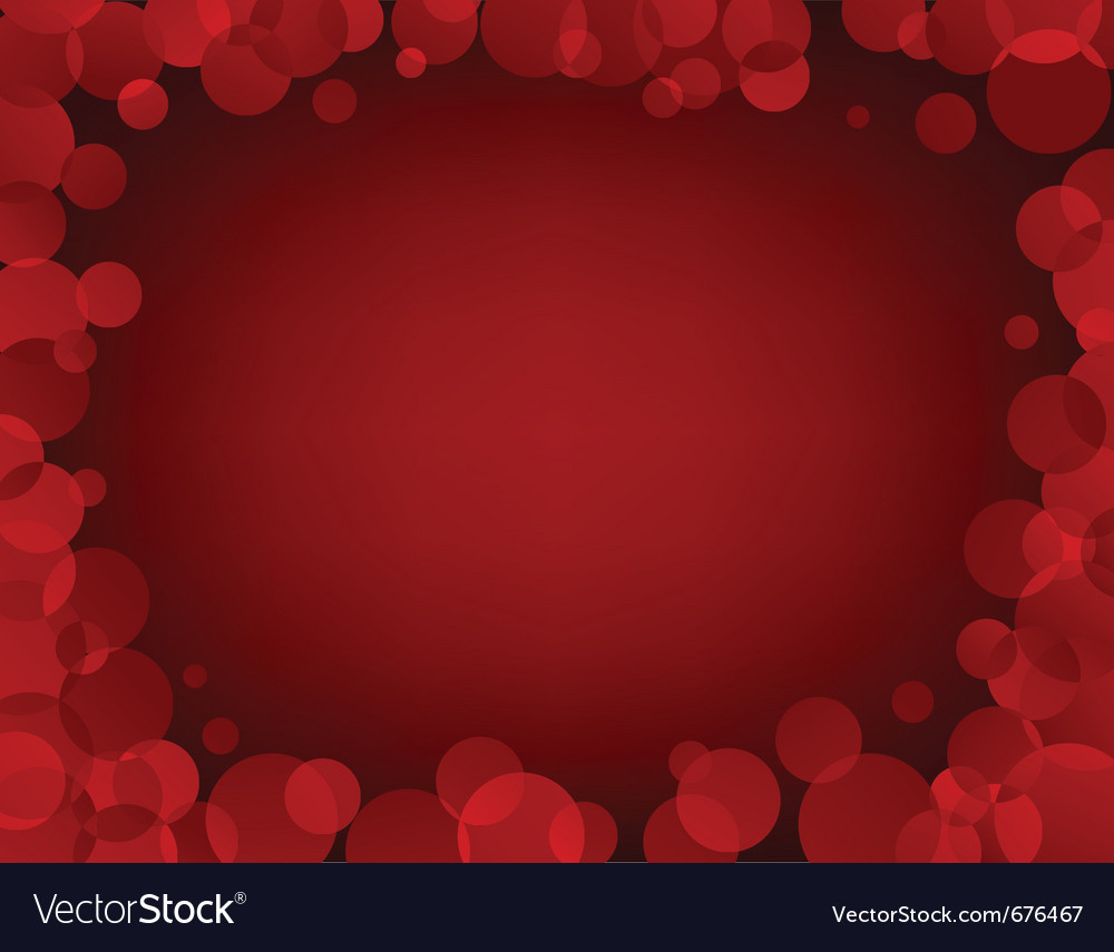 Red frame Royalty Free Vector Image - VectorStock