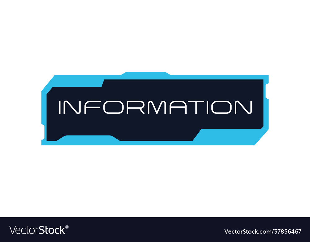 Streaming information template Royalty Free Vector Image