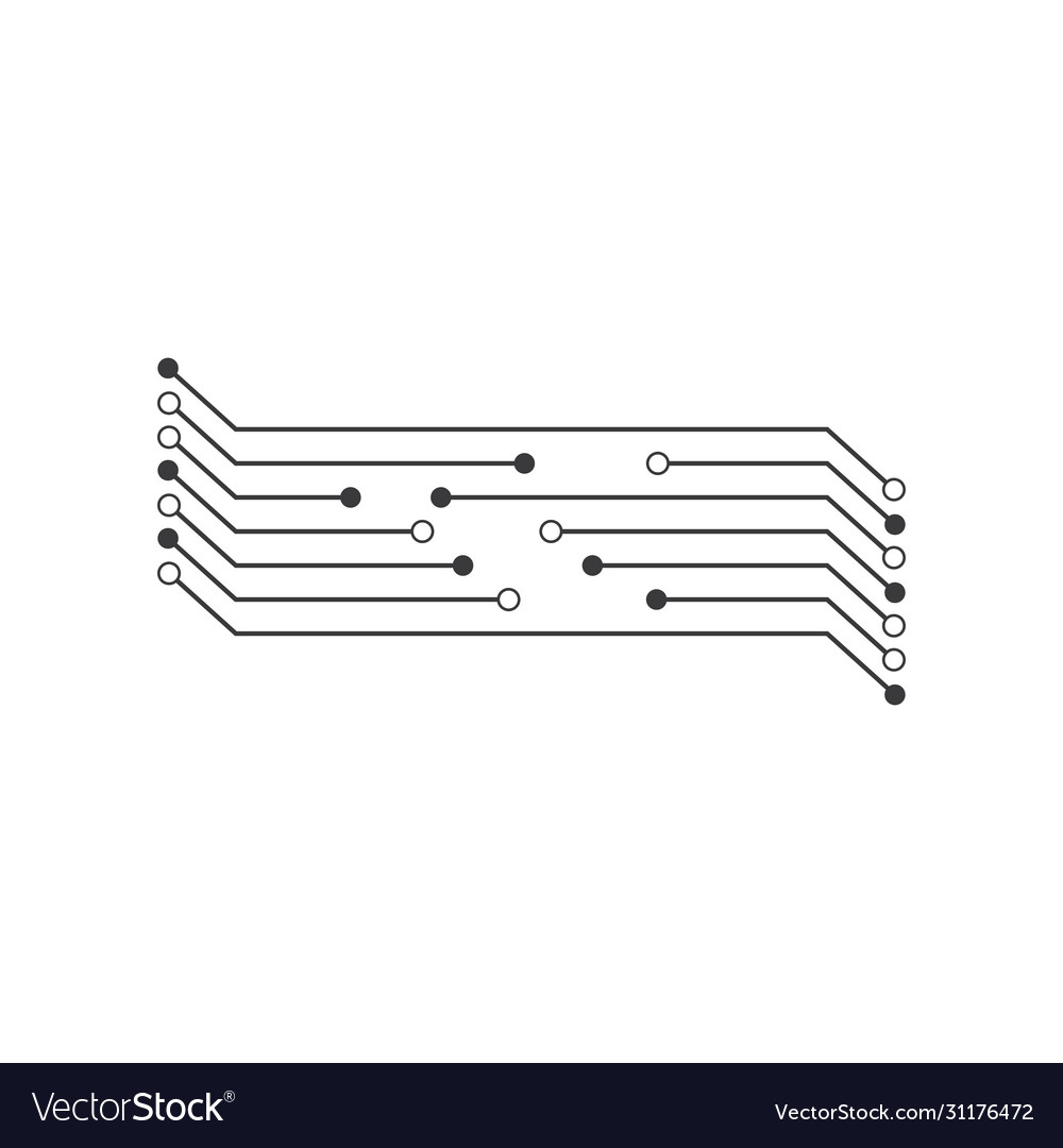 Circuit technology Royalty Free Vector Image - VectorStock