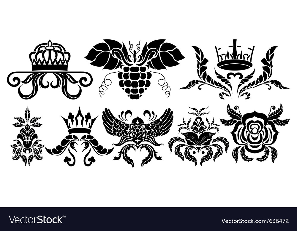 Design collection Royalty Free Vector Image - VectorStock