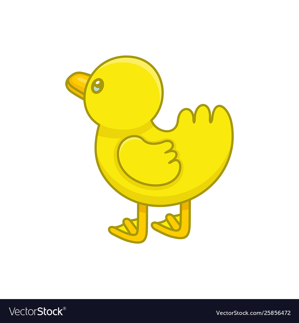 Duckling Royalty Free Vector Image - VectorStock