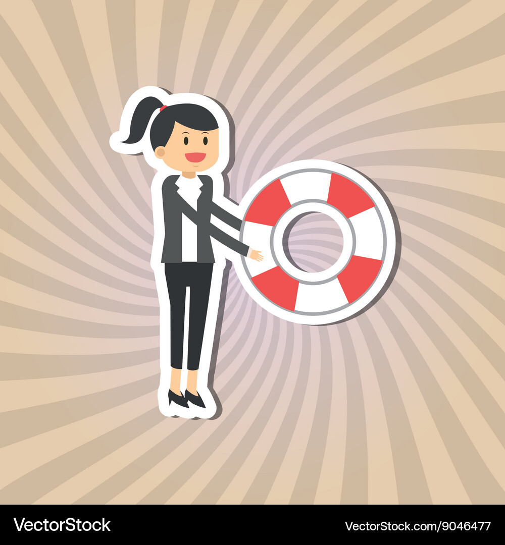 Graphic design of insurance editable Royalty Free Vector