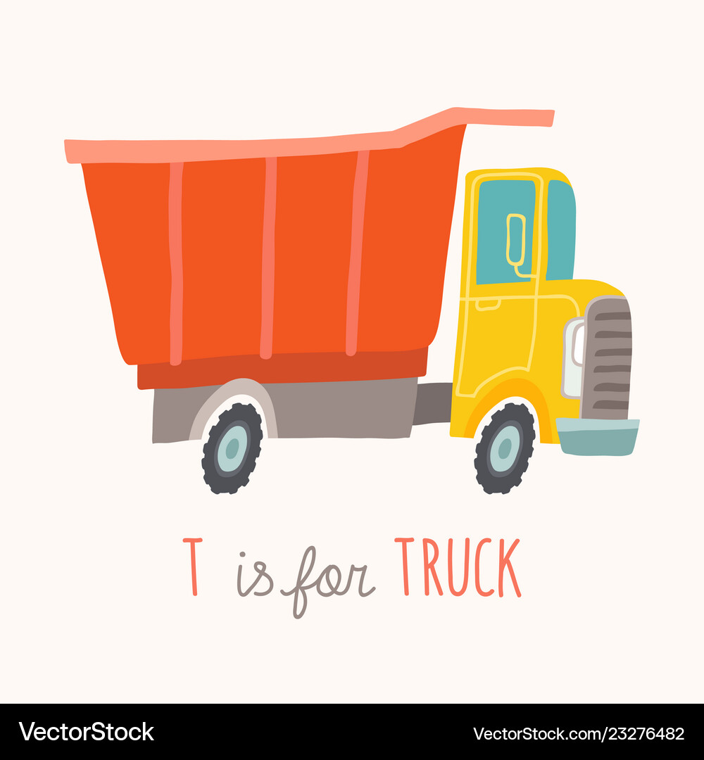 Abc alphabet card nursery poster wall Royalty Free Vector